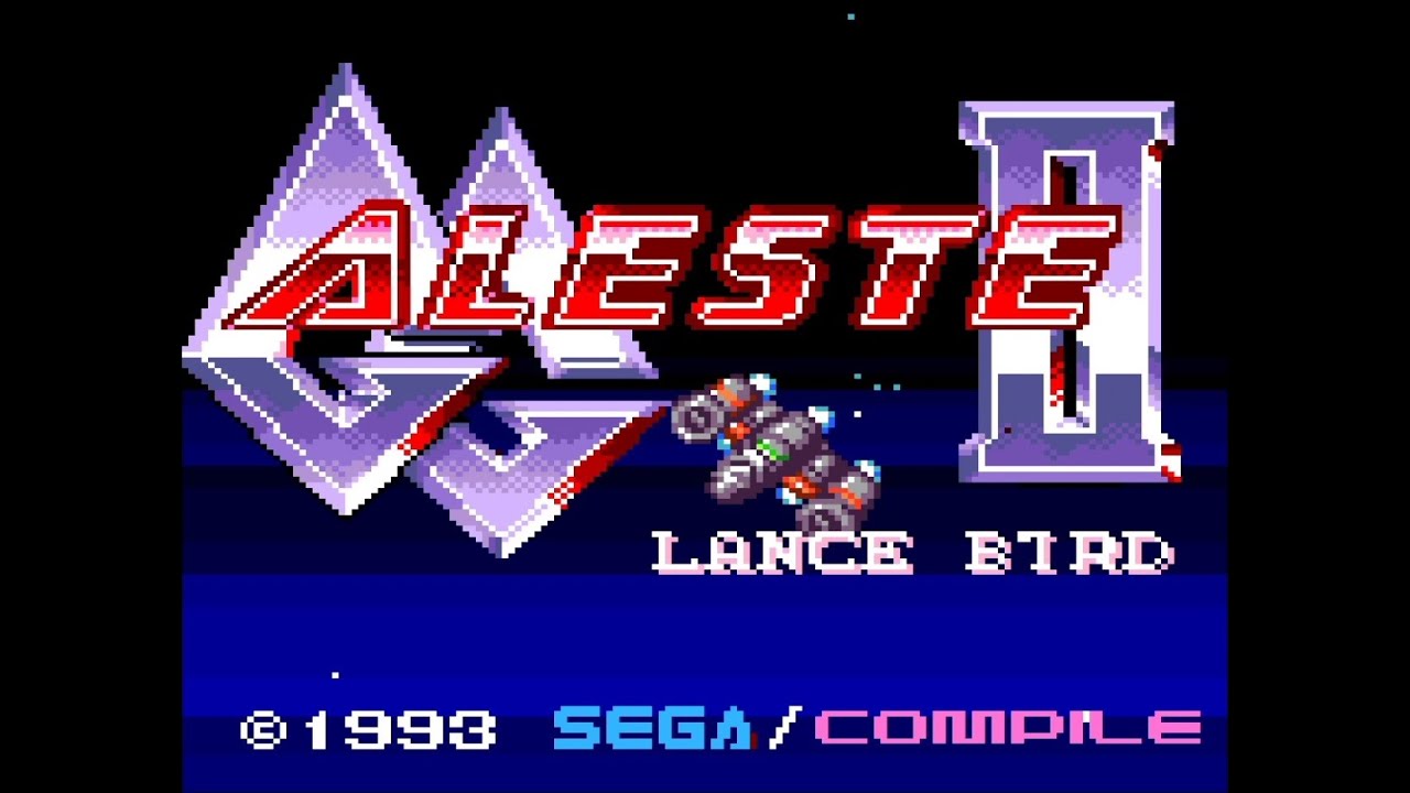 GG Aleste II 1cc All Clear --mania/very hard-- GGアレスタII ALLクリア ...