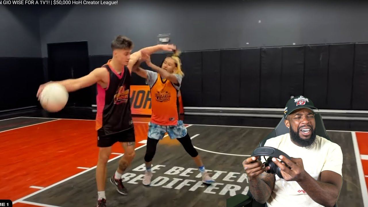 THIS WAS A BULLY BALL! MATT KIATIPIS PULLS UP ON GIO WISE FOR A 1V1 ...