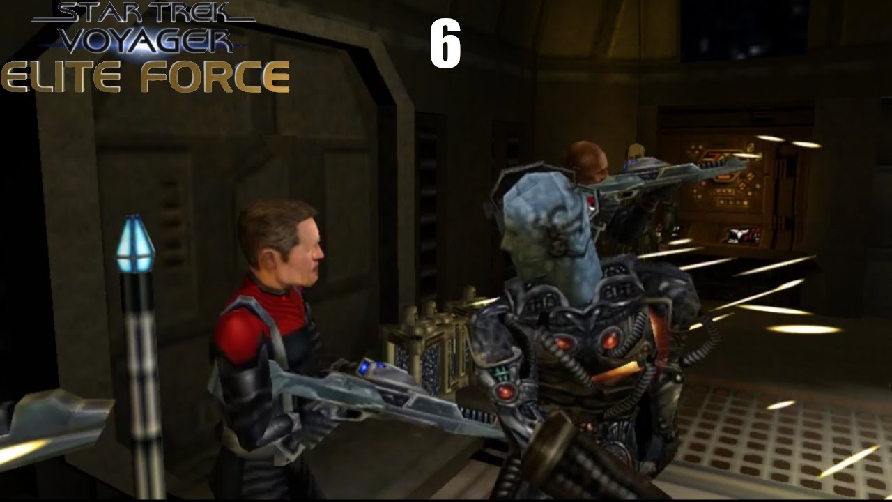 Star Trek Voyager Elite Force Let's Play [Part 6] - The Borg are Back ...