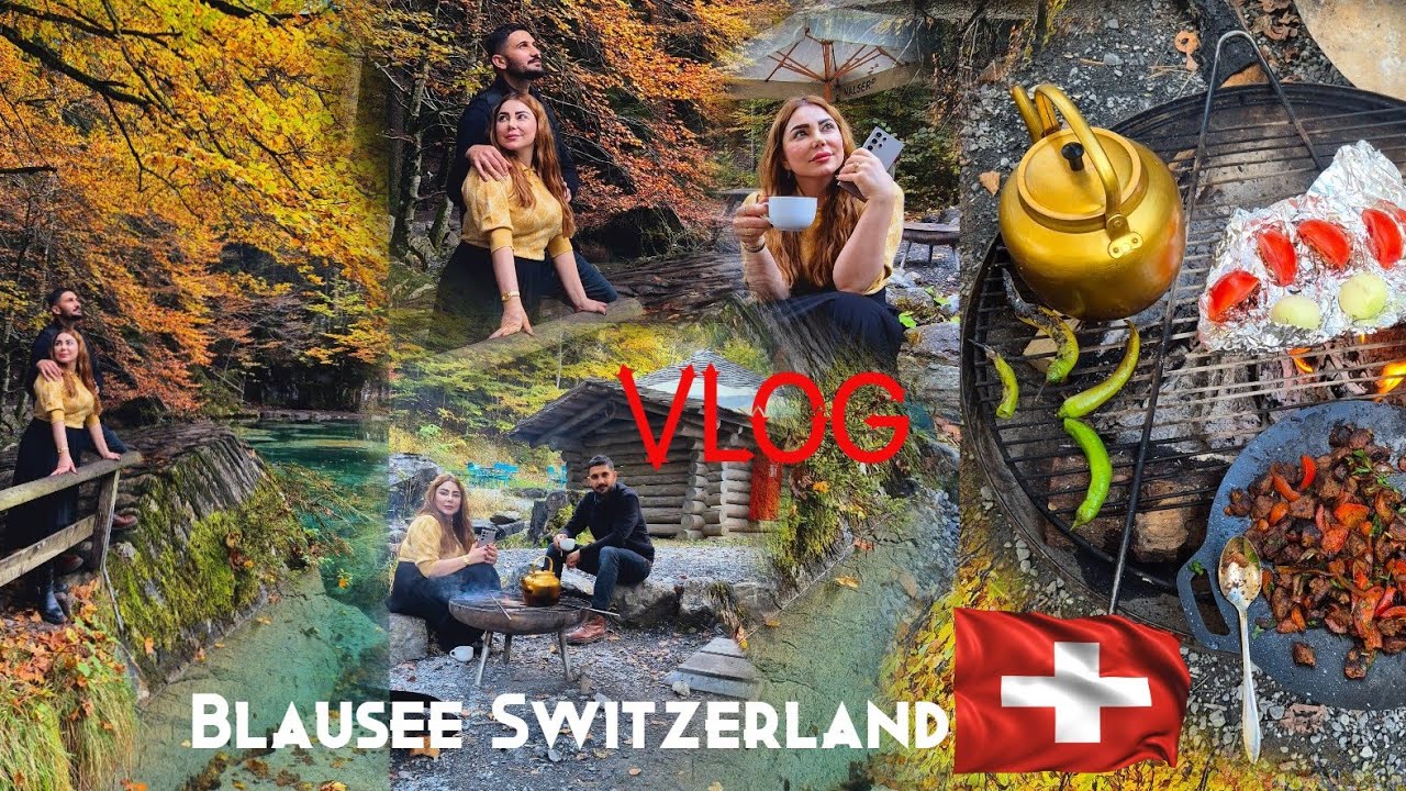 Picnic blausee most amazing place in #switzerland سەیران لە جوانترین ...