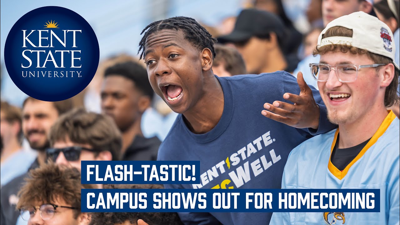 Rocking Homecoming Celebration at Kent State! - YouTube