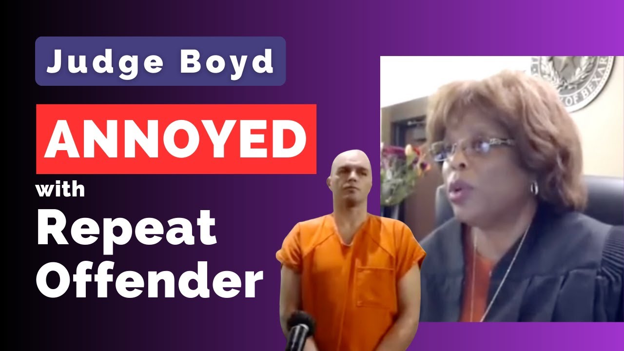 Judge Boyd ANNOYED with Repeat Offender - YouTube