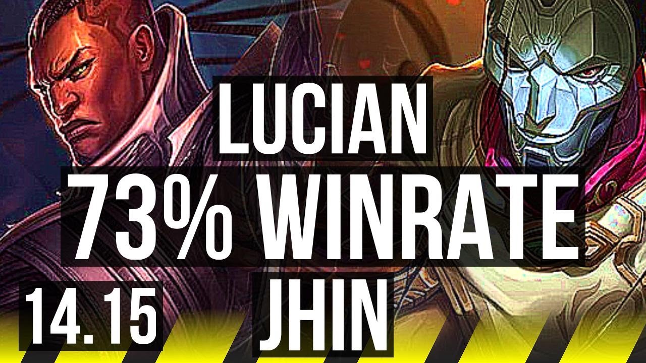 LUCIAN & Yuumi vs JHIN & Seraphine (ADC) | 73% winrate, 12/1/1 ...
