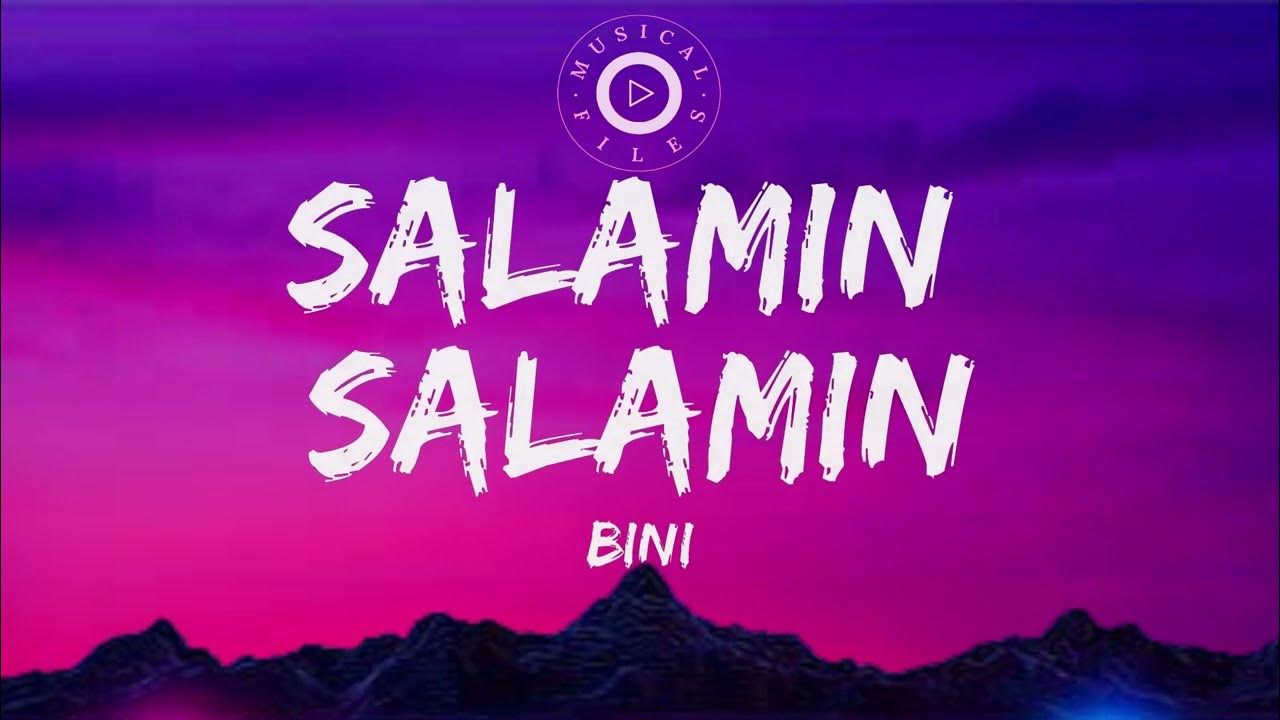Salamin, Salamin Lyrics Video - Bini - YouTube