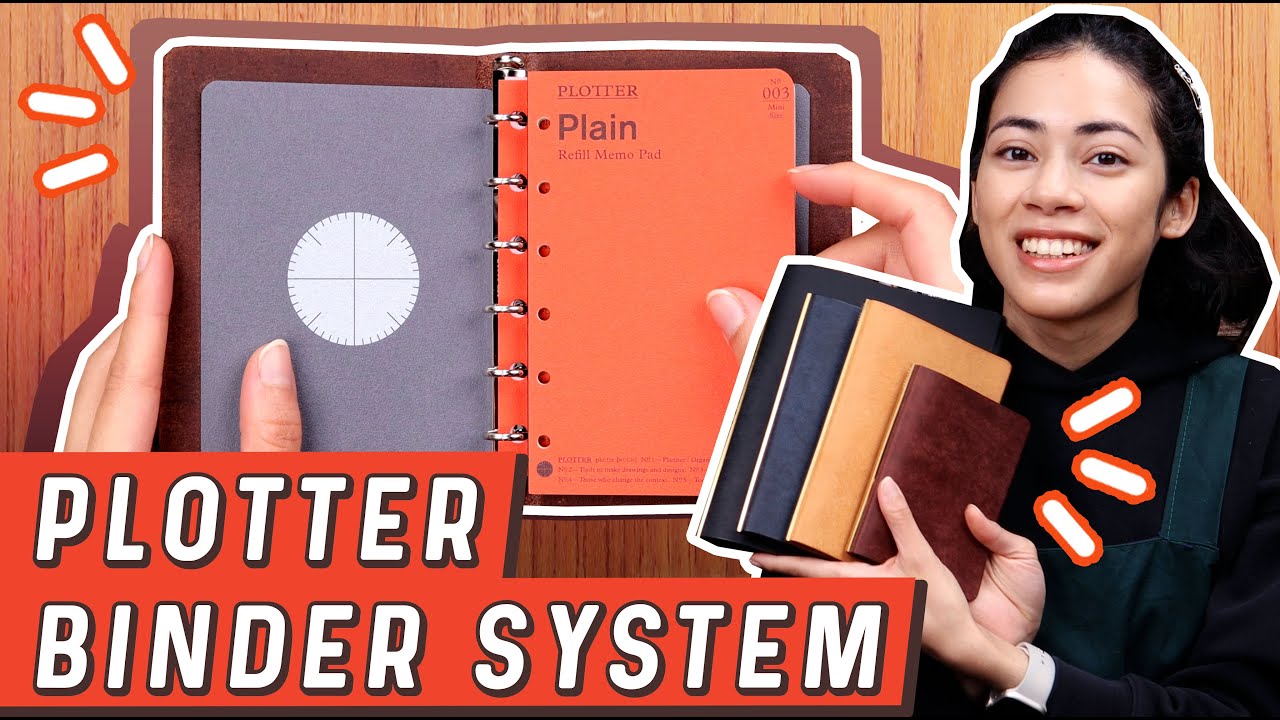 PLOTTER Leather Binder System: Everything You Need to Know! - YouTube