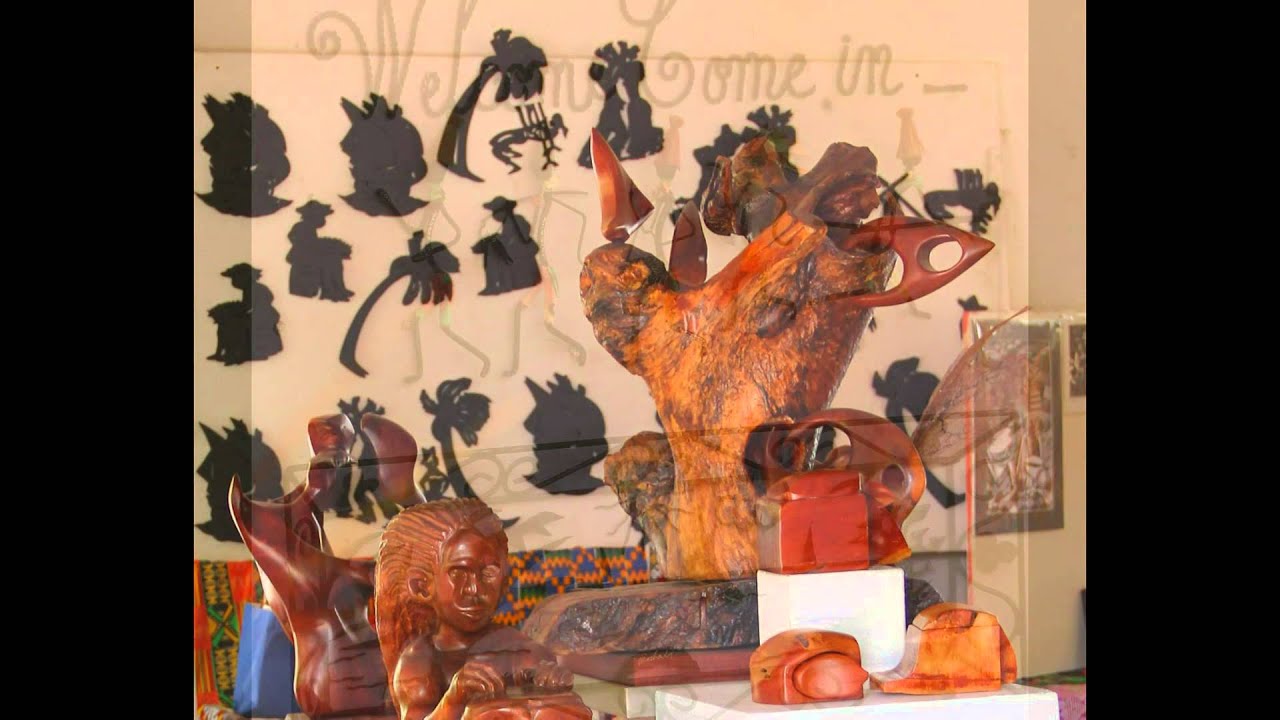 Discover the best Barbados arts & crafts at Pelican Craft Centre - YouTube