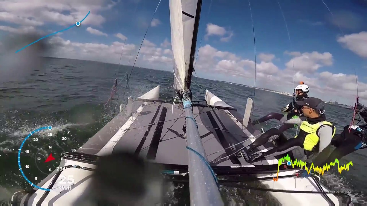 F18 Nacra infusion Brest - YouTube
