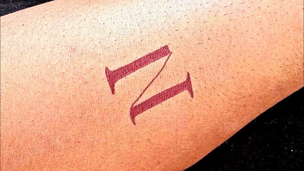 amazing N letter tattoo designs// simple tattoo designs - YouTube