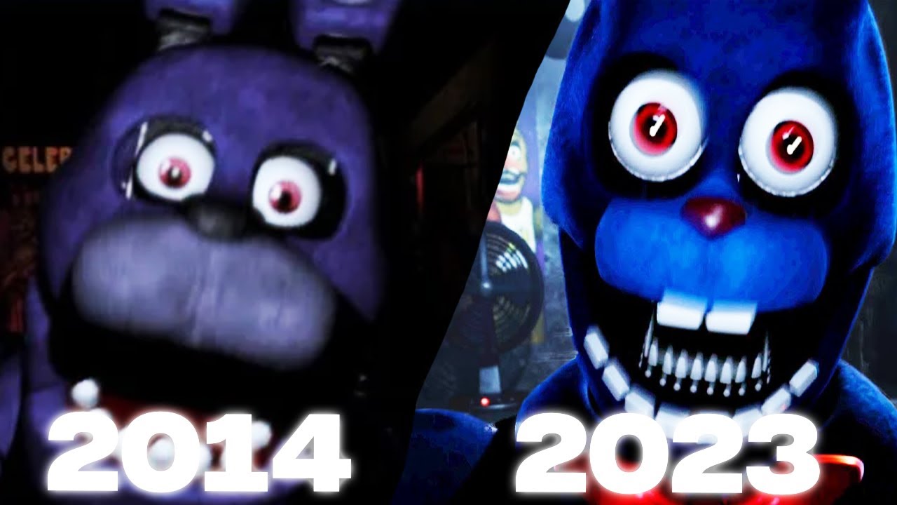 Fnaf 1 Remake But With Fnaf 2 Animatronics - YouTube
