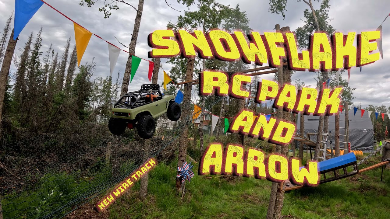 #722 SnowFlake RC Park and Arrow - YouTube
