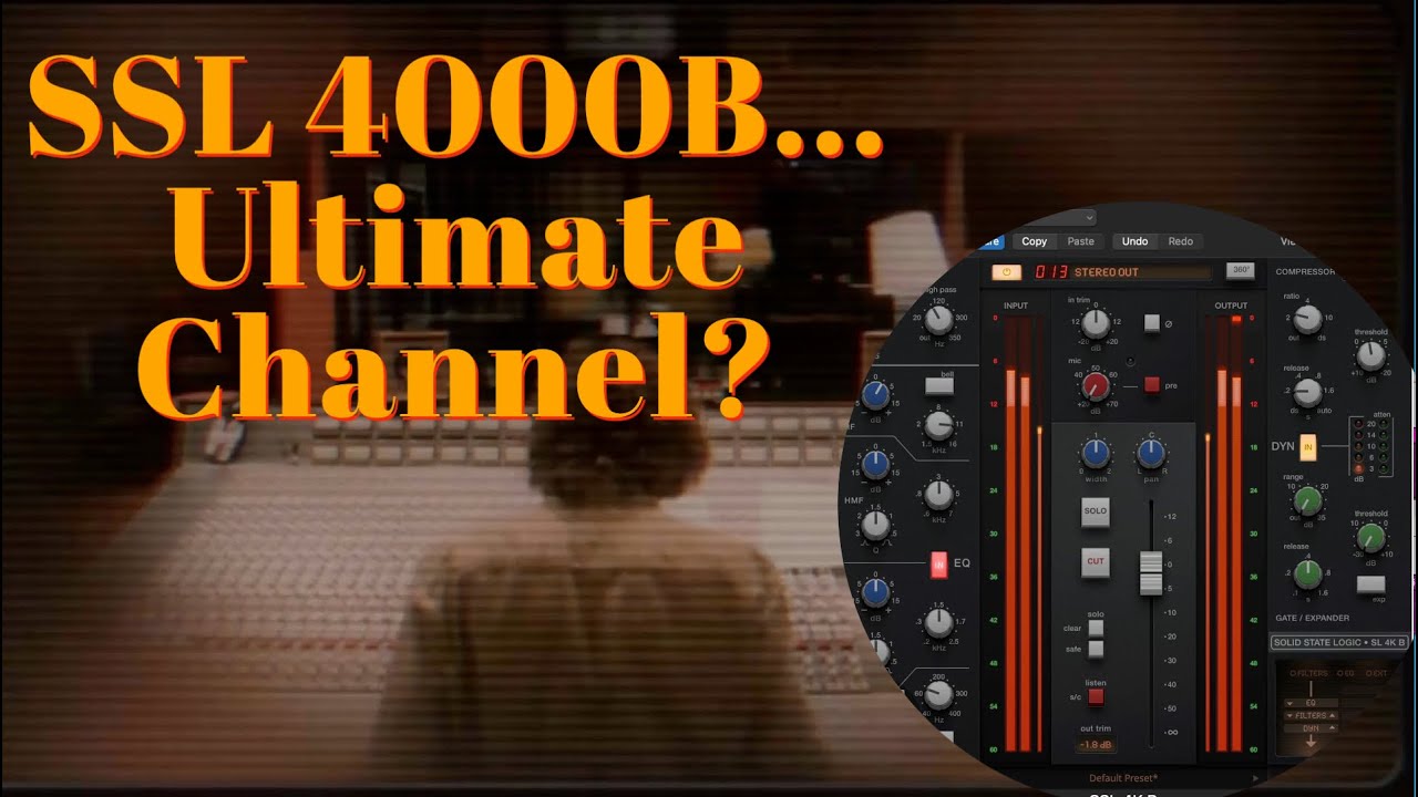 The SSL 4000B Channel Strip magic? - YouTube