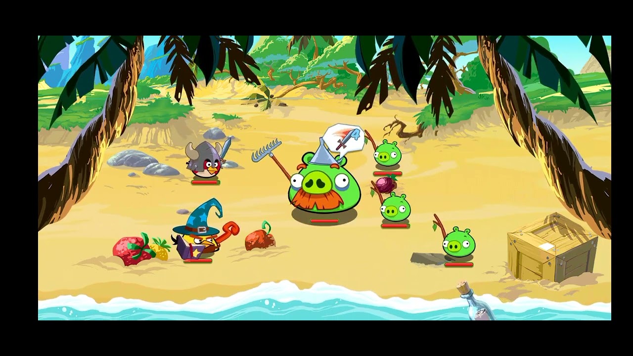 Angry Birds heroes (epic) prototype gameplay Android port - YouTube