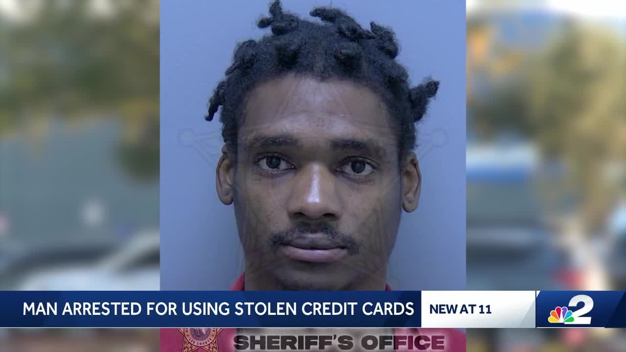 Man arrested for using stolen credit cards in Fort Myers - YouTube