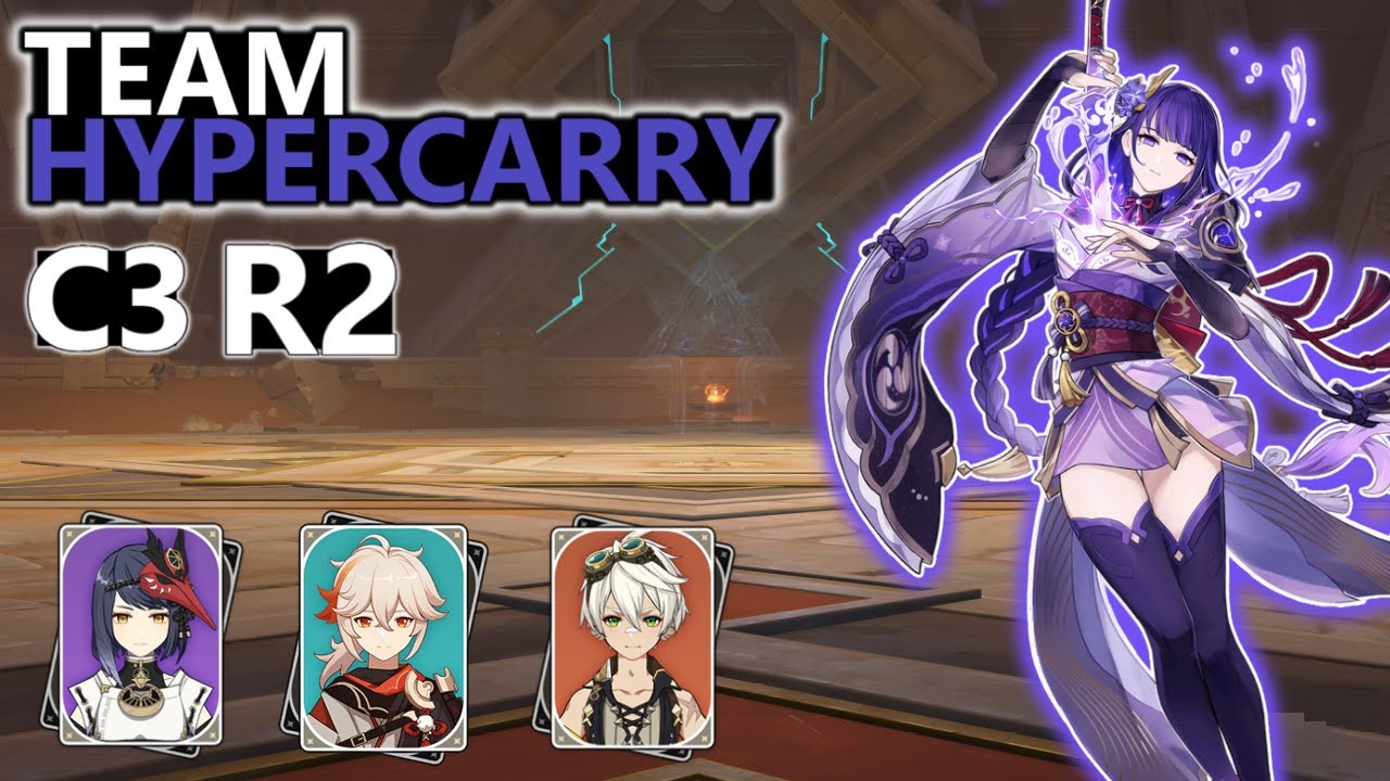 Team Raiden Hypercarry vs Boss | (Genshin Impact) - YouTube