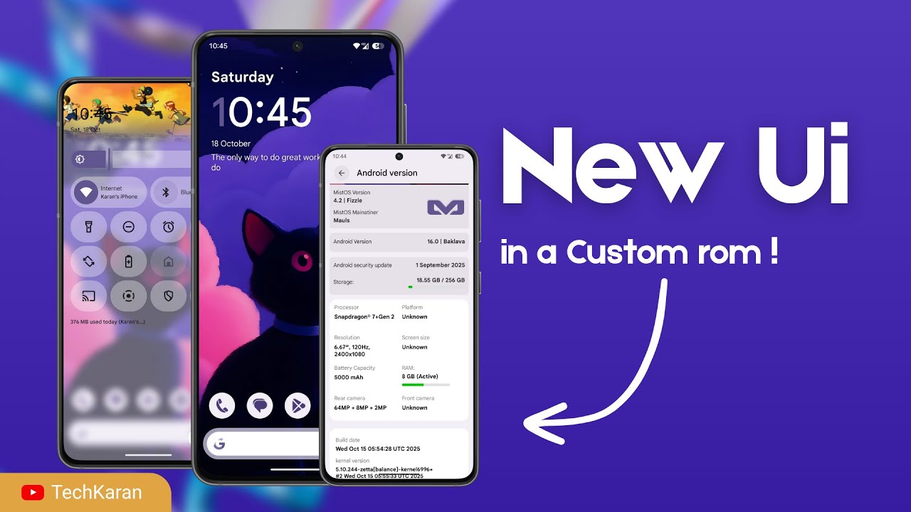🚀 Custom ROM with STUNNING UI & Crazy Features! 🔥 You Must Try This ...