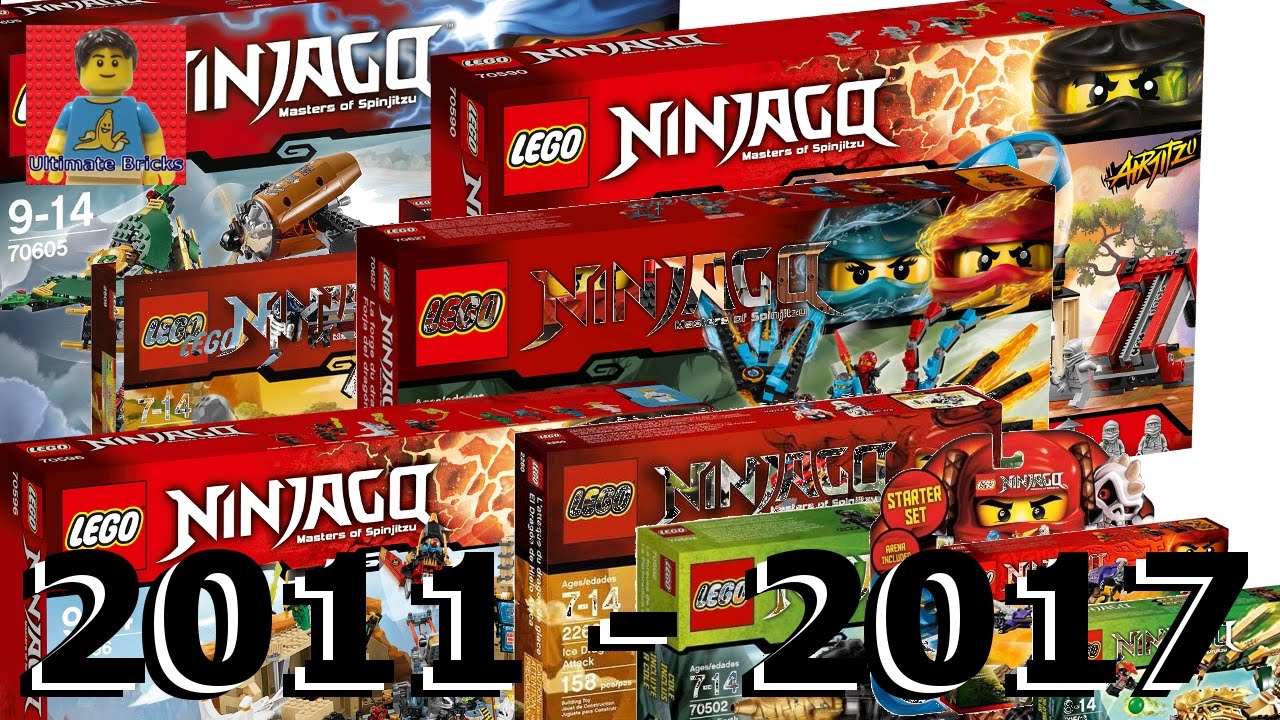 All 180+ Ninjago Sets 2011 - 2017 HD Collection - YouTube