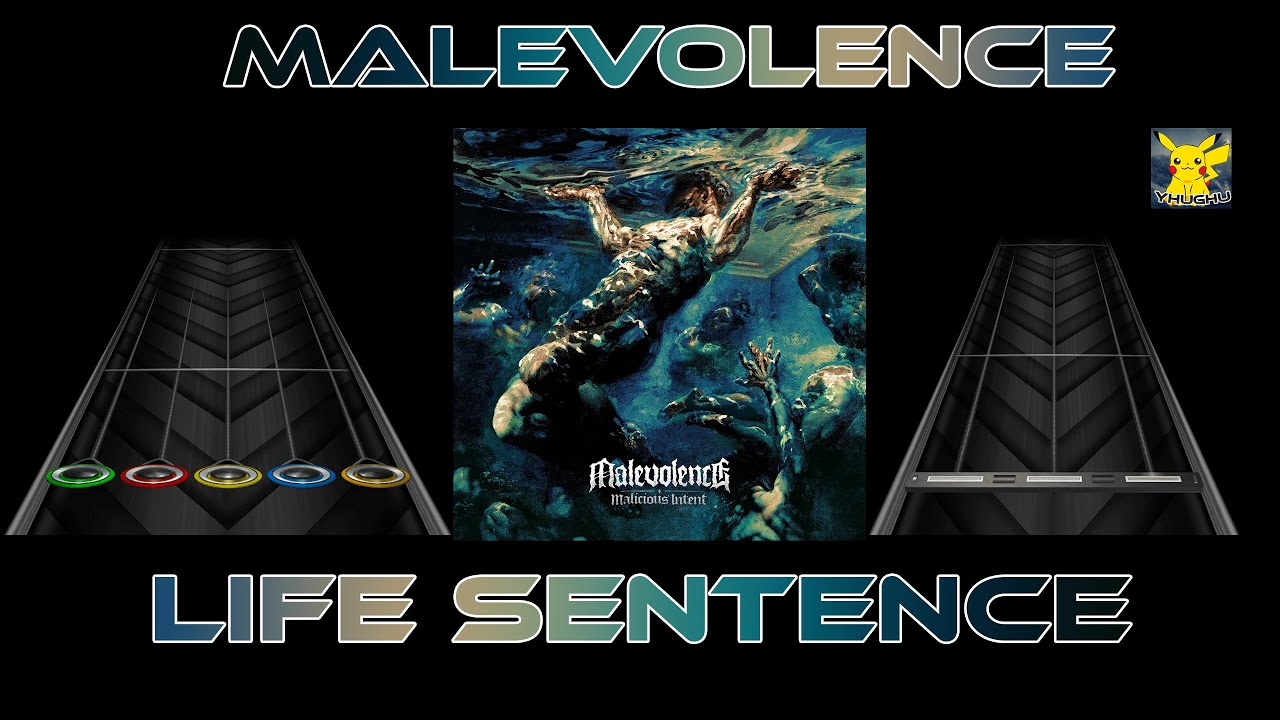 Malevolence - Life Sentence Clone Hero Chart Preview (5+6 Fret) - YouTube
