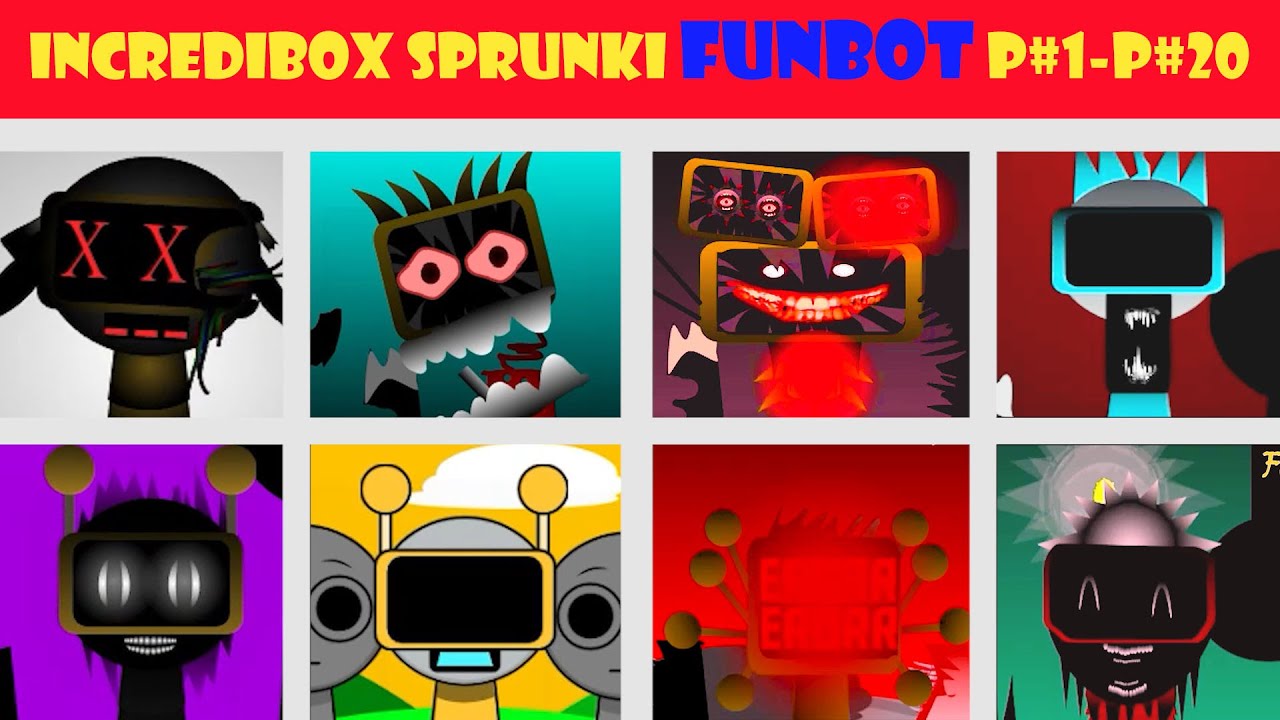 🔥 Incredibox Sprunki: FUNBOT's Journey Through 20 Creative Phases ...