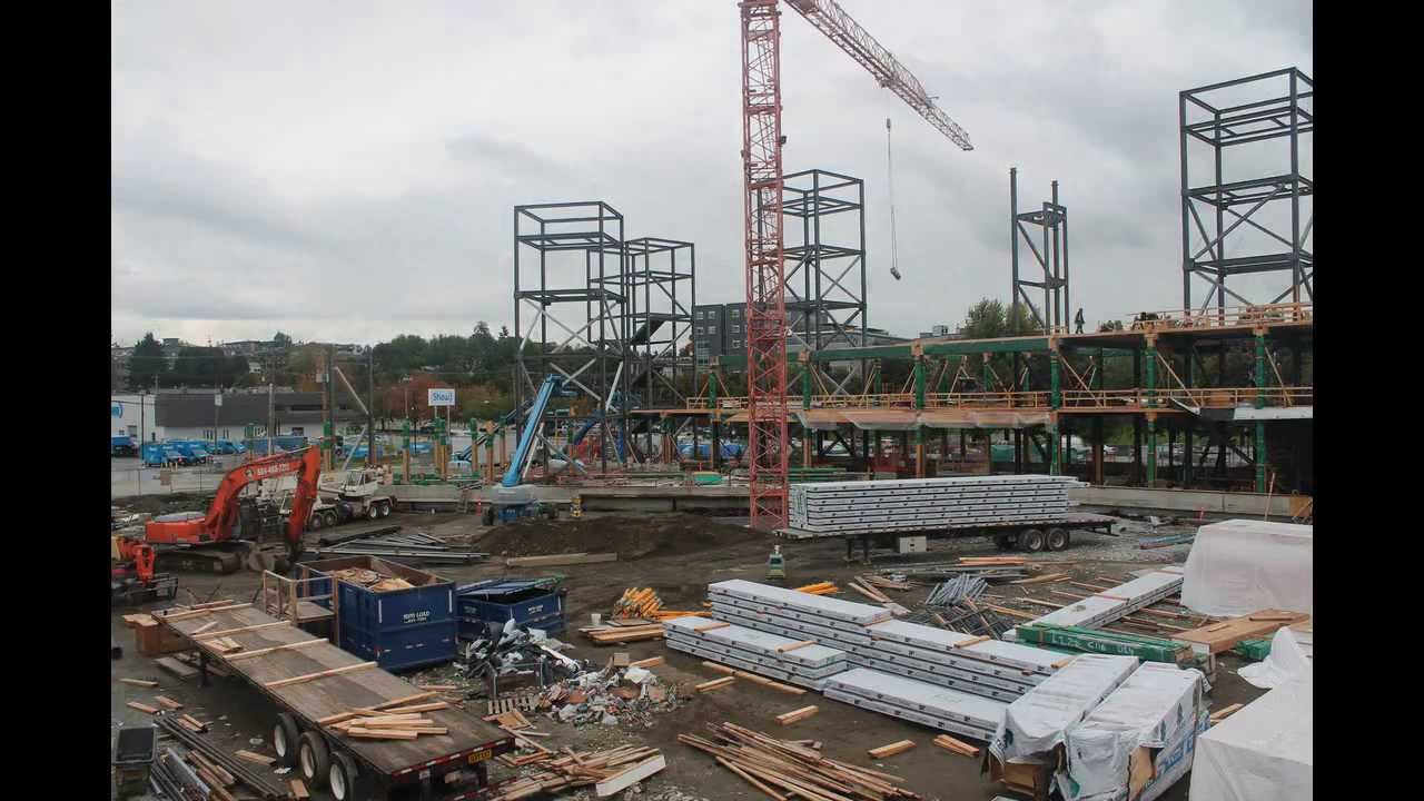 MEC head office - Construction, phase 1 - YouTube