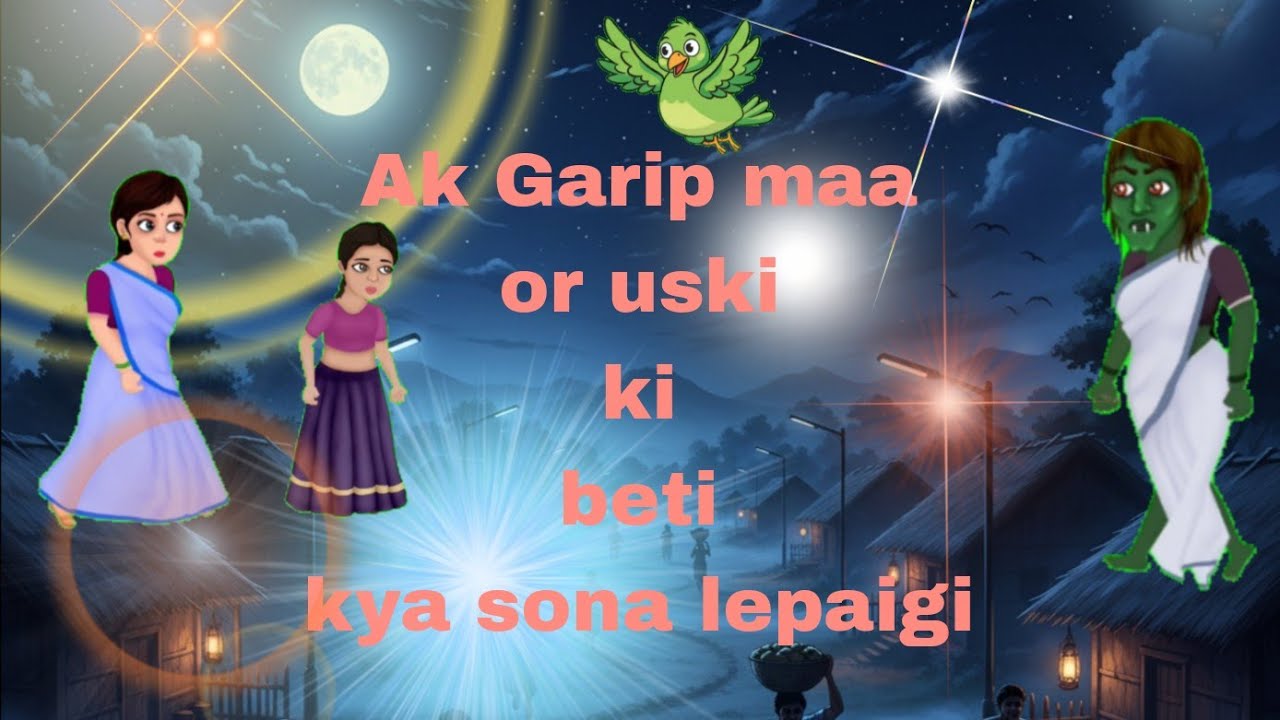 #Cartoon #video #story #dayan #2 #dayan ak #garip #maa or #beti #sona ...