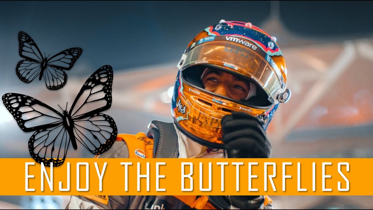 daniel ricciardo - enjoy the butterflies - YouTube