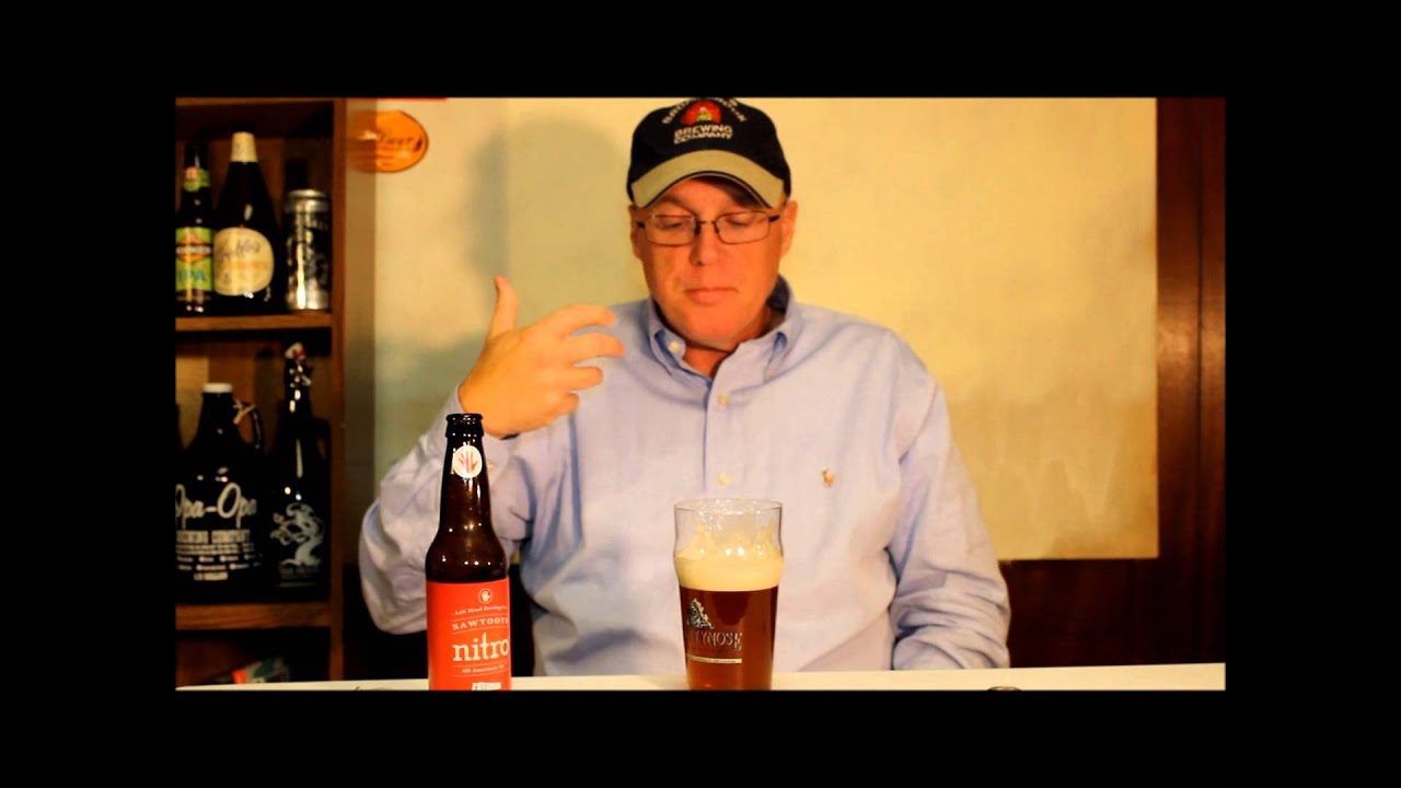 Beer Review - Left Hand Brewing Sawtooth Nitro - YouTube