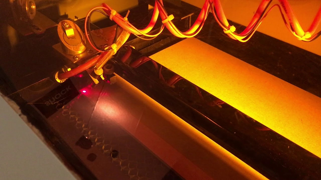 Tutorial: Using our laser cutter with Laser Web 4. - YouTube