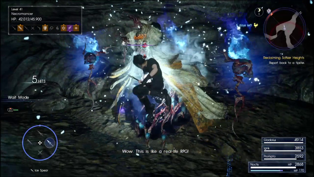 FINAL FANTASY XV - Necromancer Kills - YouTube