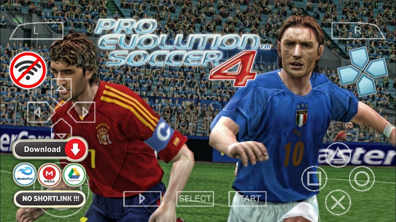 PES 2004 PPSSPP FULL COMENTARY PETER DRURY & BEST GRAPHICS HD - YouTube