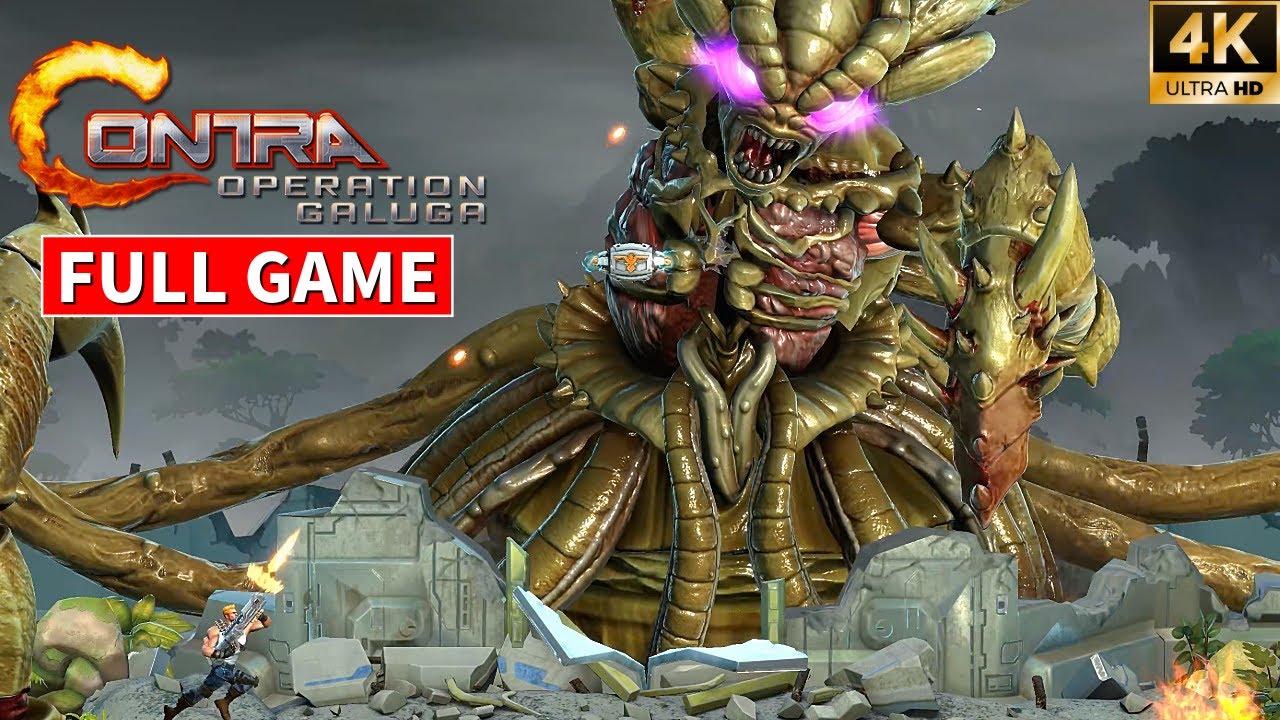 CONTRA: OPERATION GALUGA PS5 Full Gameplay Walkthrough - YouTube