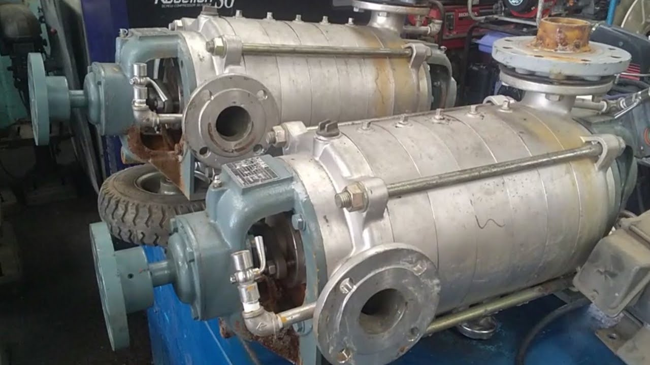 ĐÃ BÁN đa tầng cánh TERAL SM65-6-61.5 Vỏ Inox @ 20HP tua 1800,đẩy cao ...