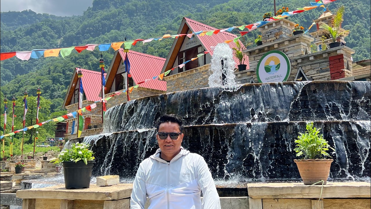 Water Fall Eco Village Bhujung khola - YouTube