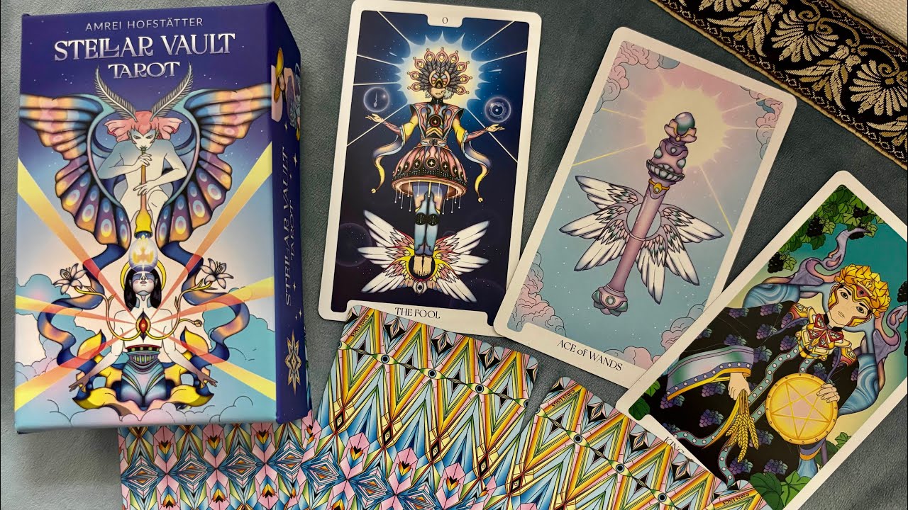 Новинка от U.S.Games 2025 ️”Stellar Vault Tarot” 🪐 Таро Звездного ...