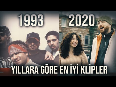 YILLARA GÖRE EN İYİ TÜRKÇE RAP KLİPLERİ (1993 - 2020)