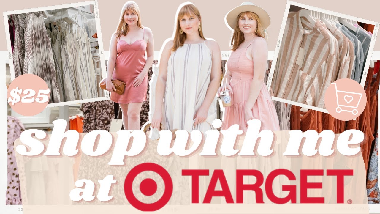 TARGET SHOP WITH ME 2021 🎯 | *NEW* TARGET SUMMER DRESSES + TRY ON HAUL ...