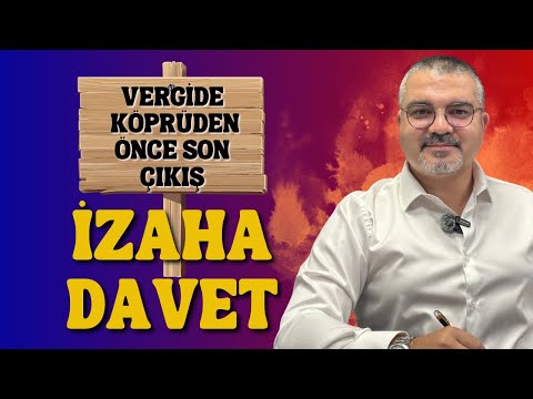 Vergide Köprüden Önce Son Çıkış: İzaha Davet
