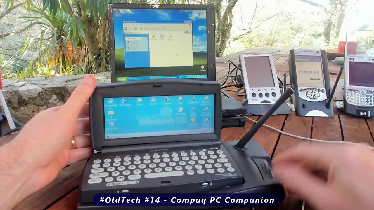 #OldTech No. 14 - #Compaq PC Companion - YouTube