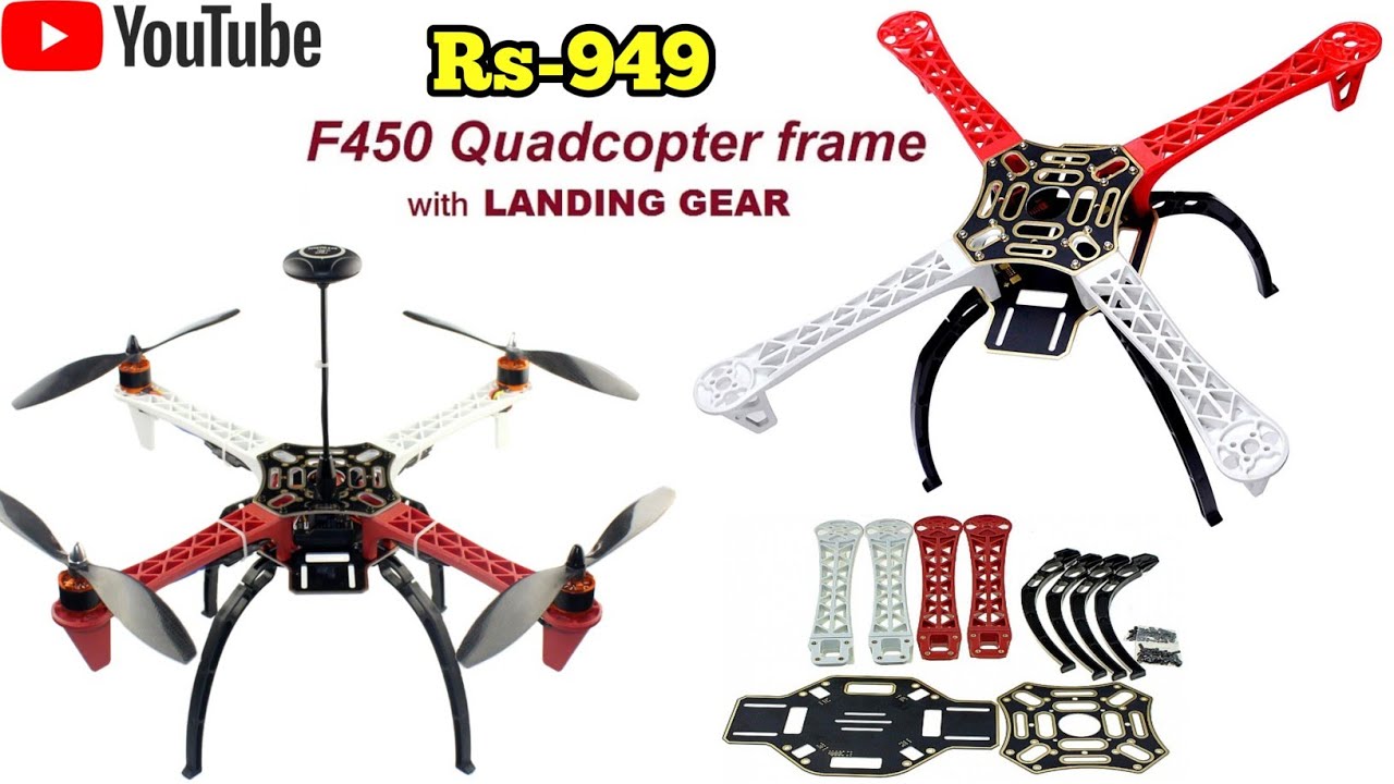 F 450 Quadcopter Frame Unboxing..Best Quadcopter Frame with landing ...