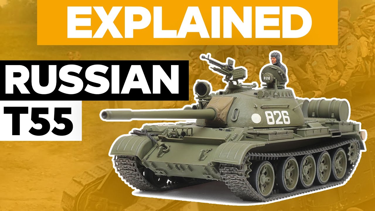 Russian T55 Battle Tank - Everything You Need To Know! | Armourgeddon ...