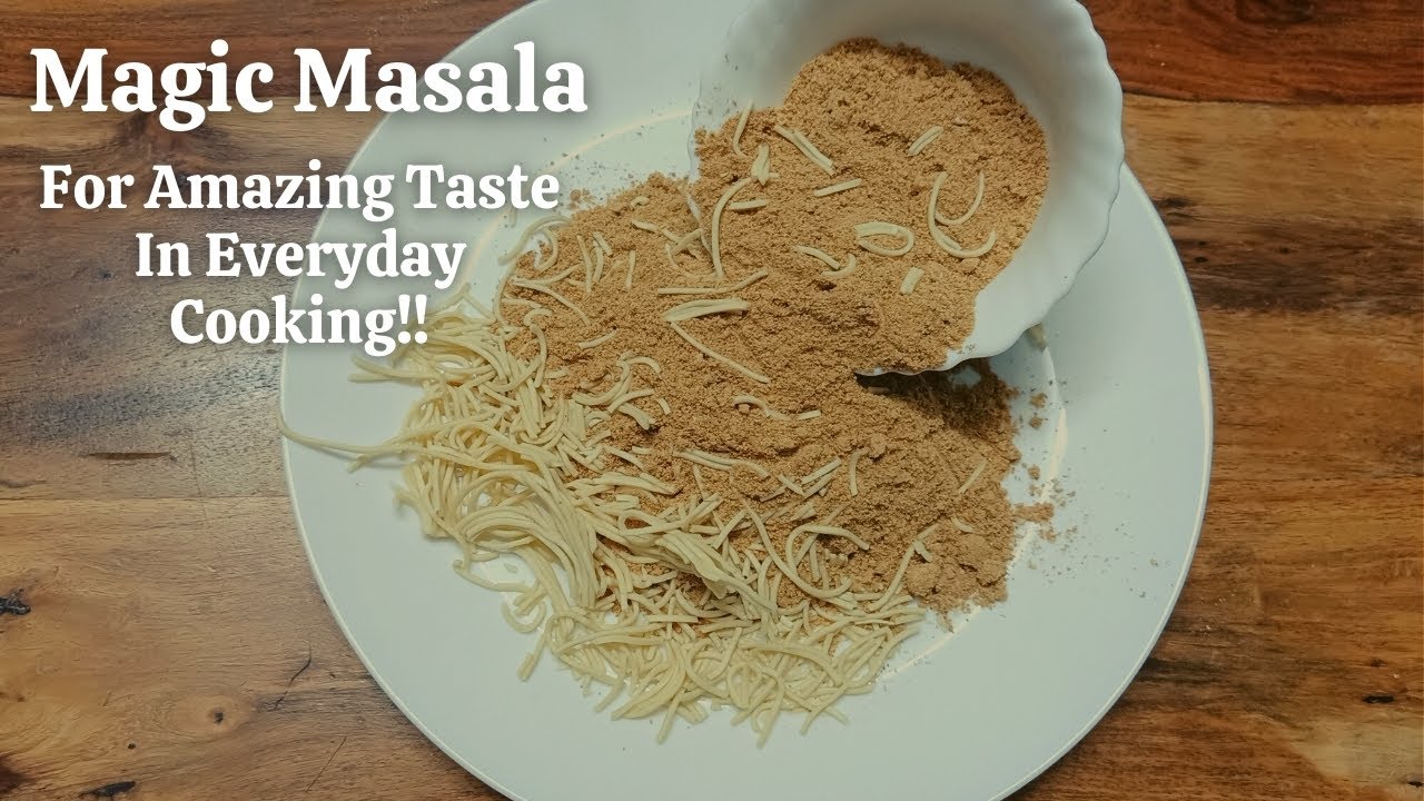 Magic Masala Powder Recipe | Masala Powder For Vegetables | Savithri's ...