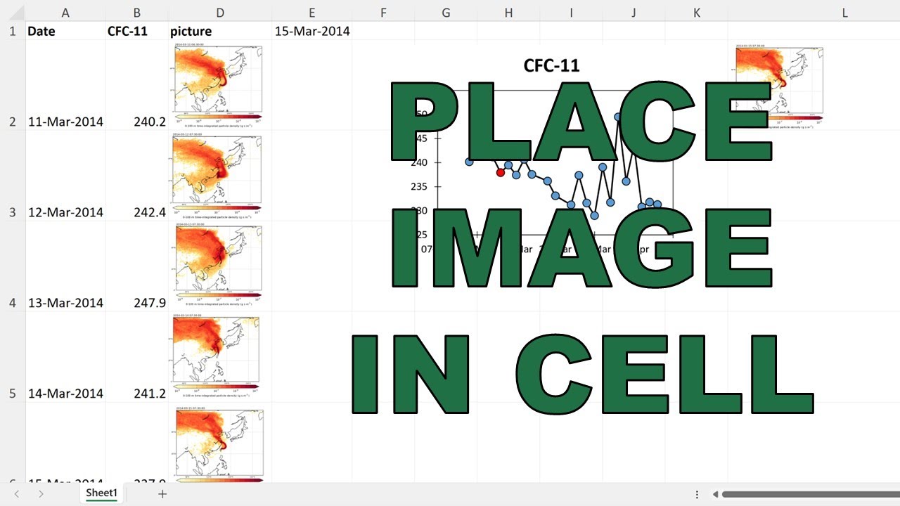 New Excel Feature - Place Images in Cells - YouTube