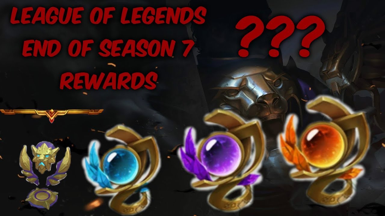 LEAGUE OF LEGENDS SEASON 7 RANKED AND HONOR REWARDS!!! - YouTube