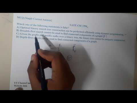 GATE CSE 1994 Q ||Algorithms || GATE Insights Version: CSE - YouTube