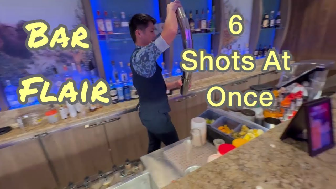 Can YOUR Bartender Do This Fancy Trick? - YouTube