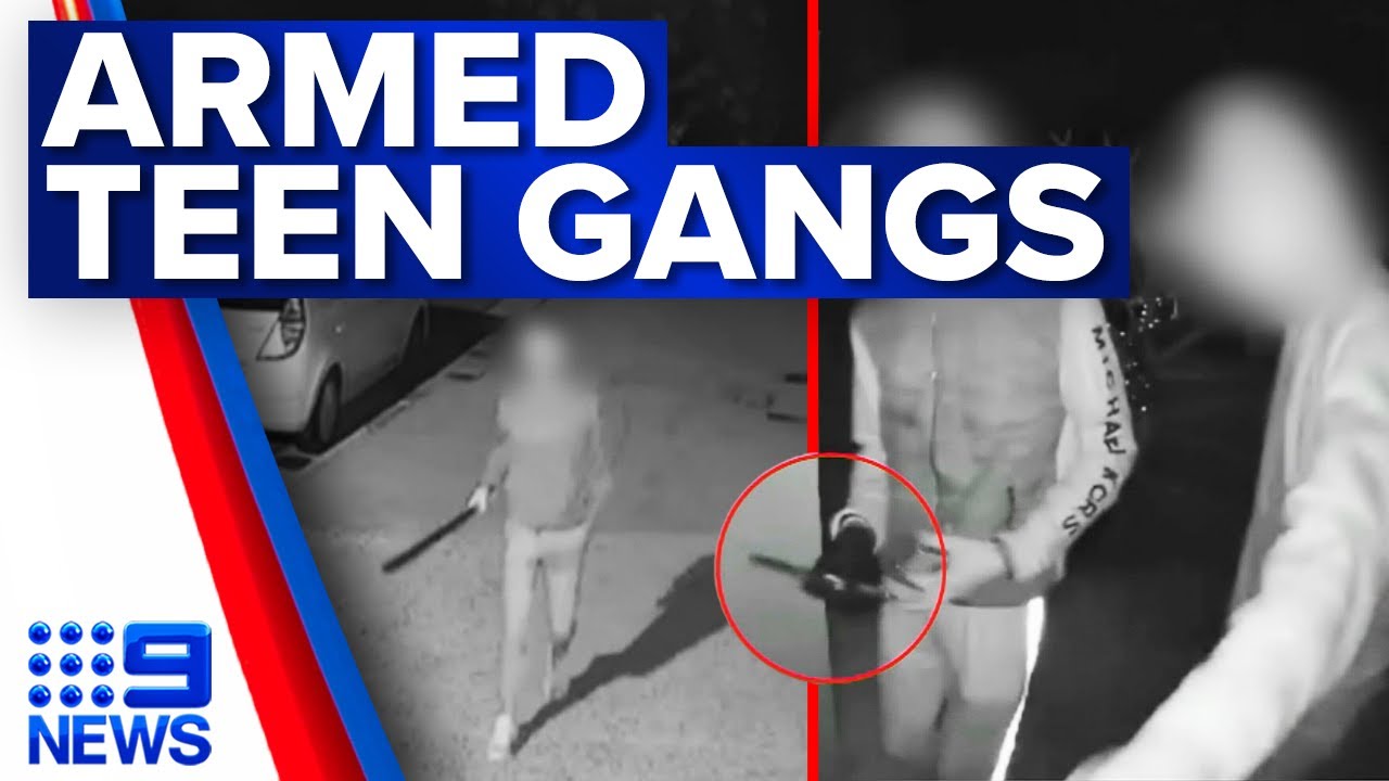 Disturbing footage has emerged of armed teenage gangs roaming Gold ...