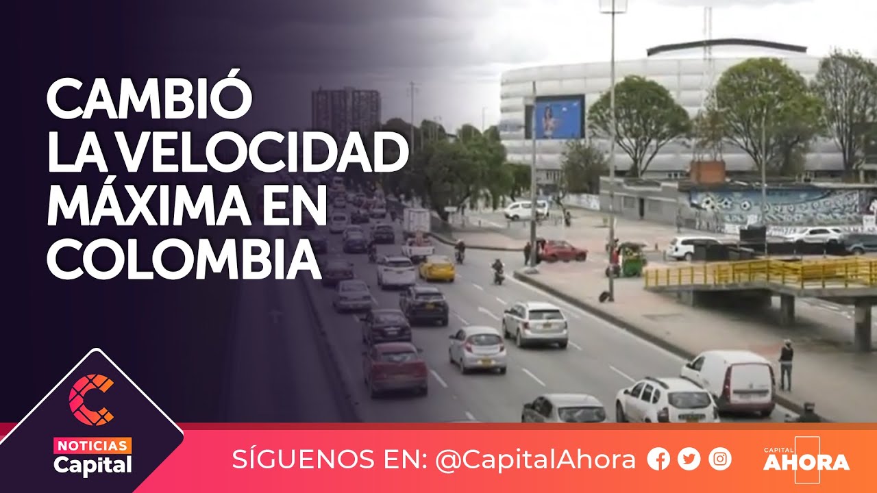 Velocidad máxima en las vías de Colombia cambió - YouTube