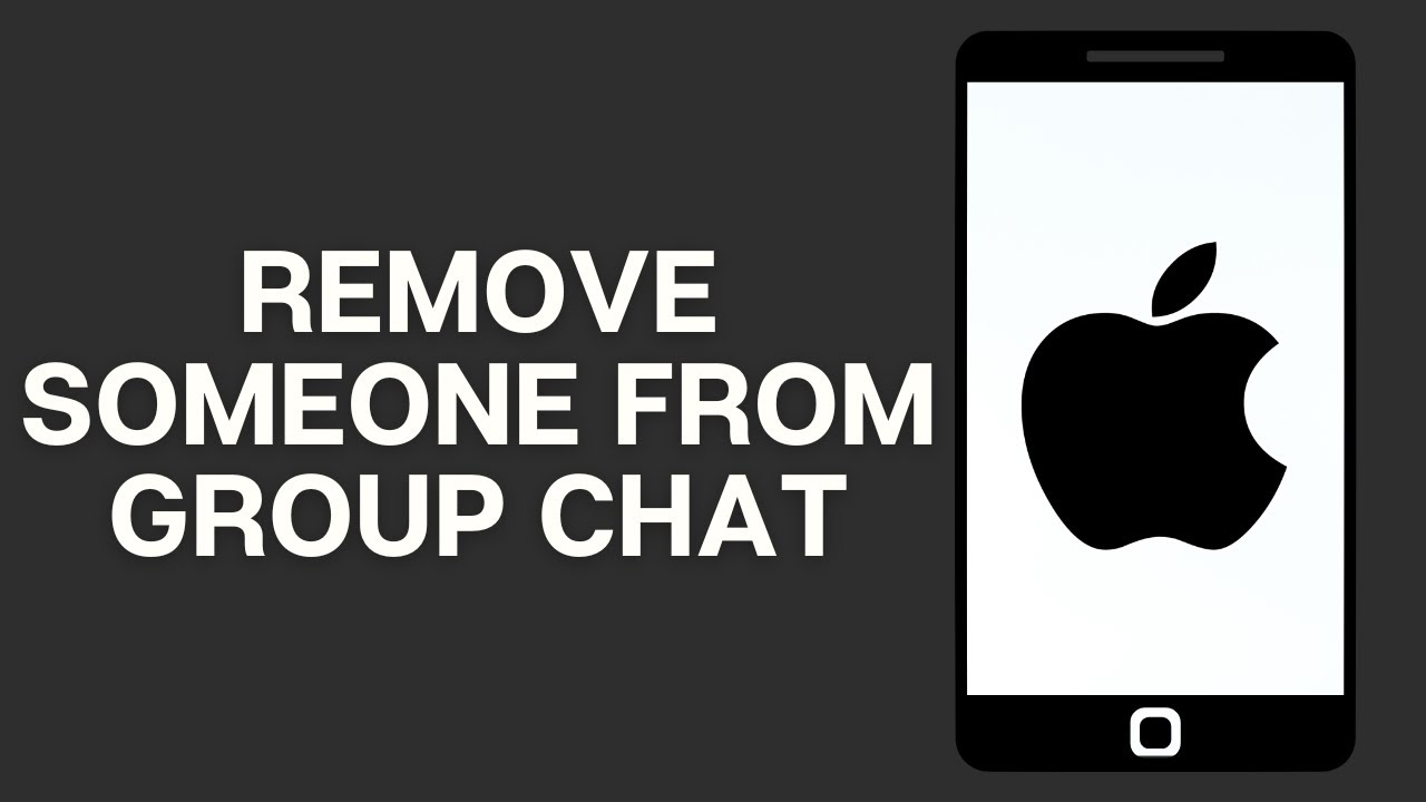 How To Remove Someone From Group Chat From iPhone Or iPad 2024 - Full ...