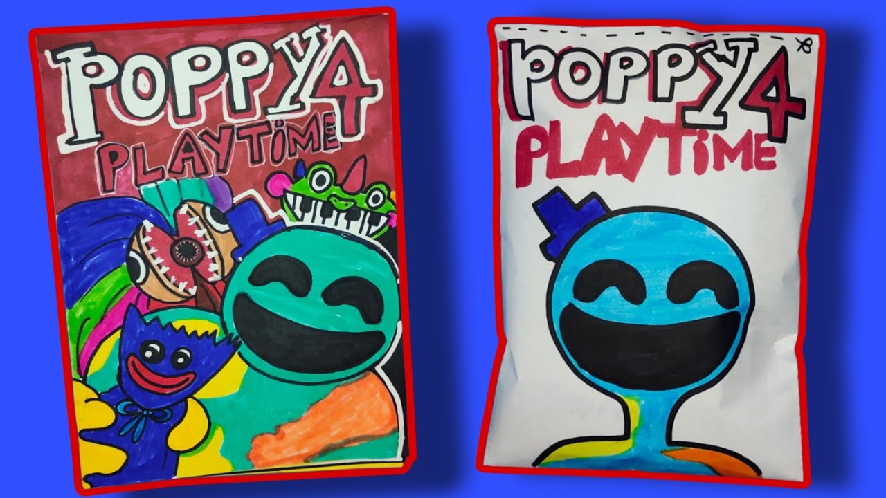 Poppy Playtime Chapter 4 - Doey the Doughman 😱 GAME BOOK & BLIND BAG ...