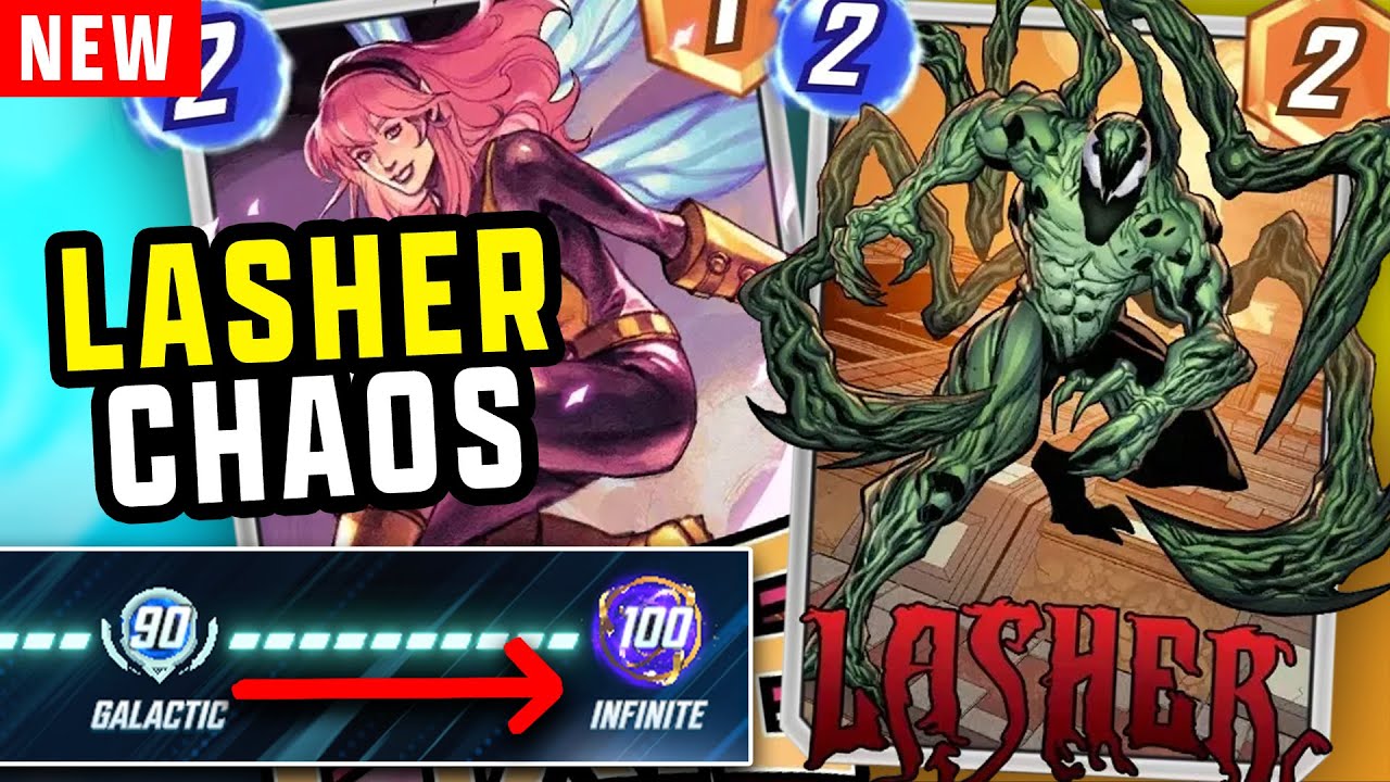 This Lasher Deck Is Pure CHAOS - Marvel Snap Gameplay - YouTube