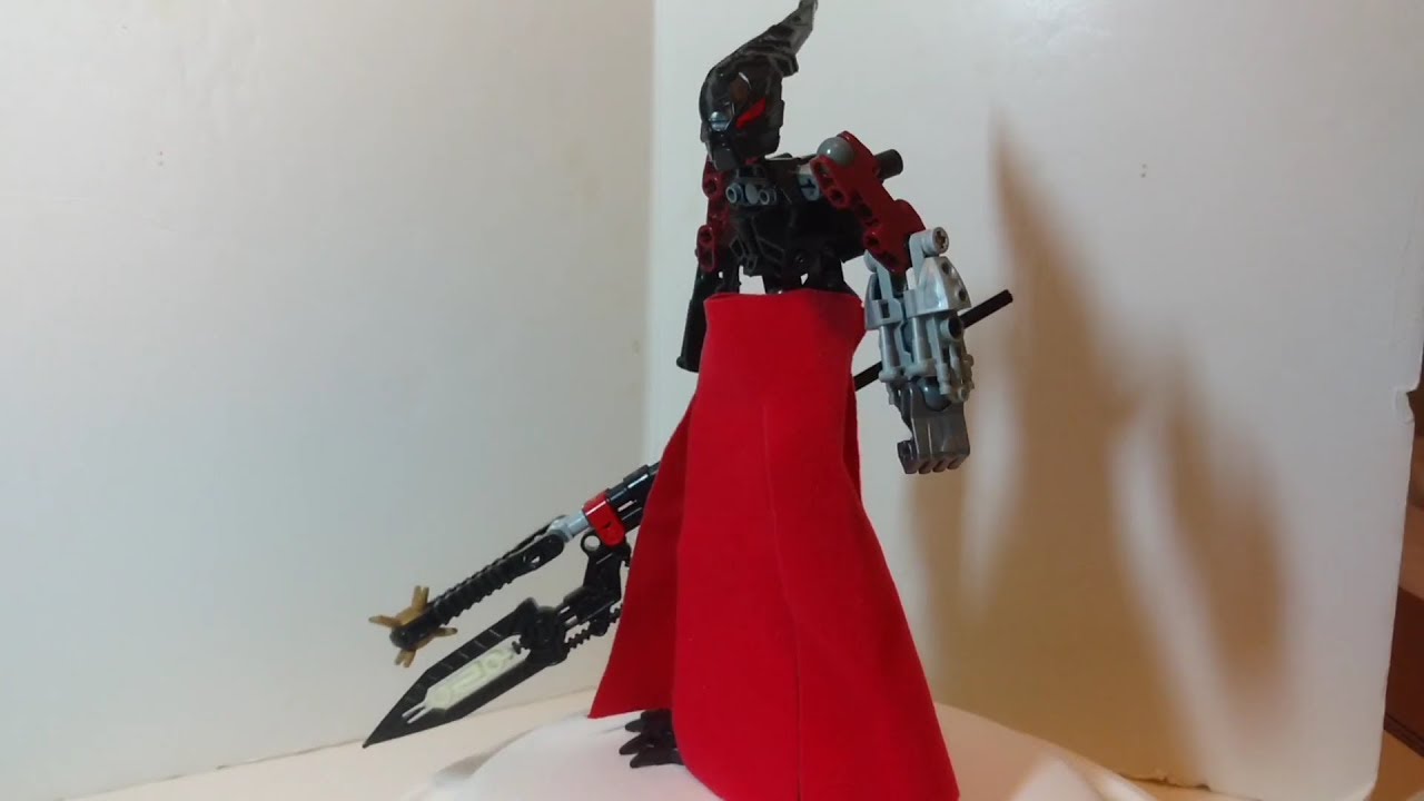 Lego Bionicle MOC review: Mulna, the female Skrall - YouTube